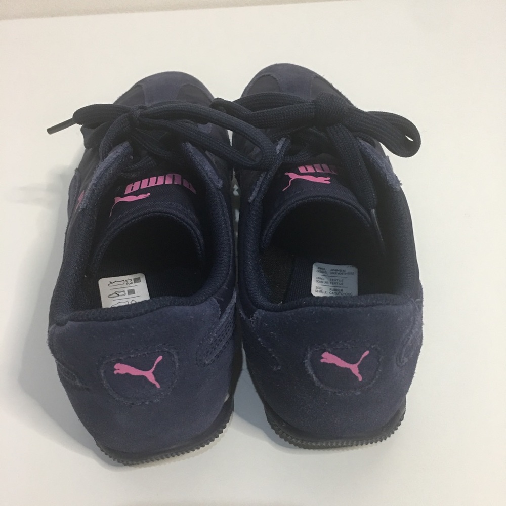 Puma Women’s Sneakers Navy Blue Suede - Gem
